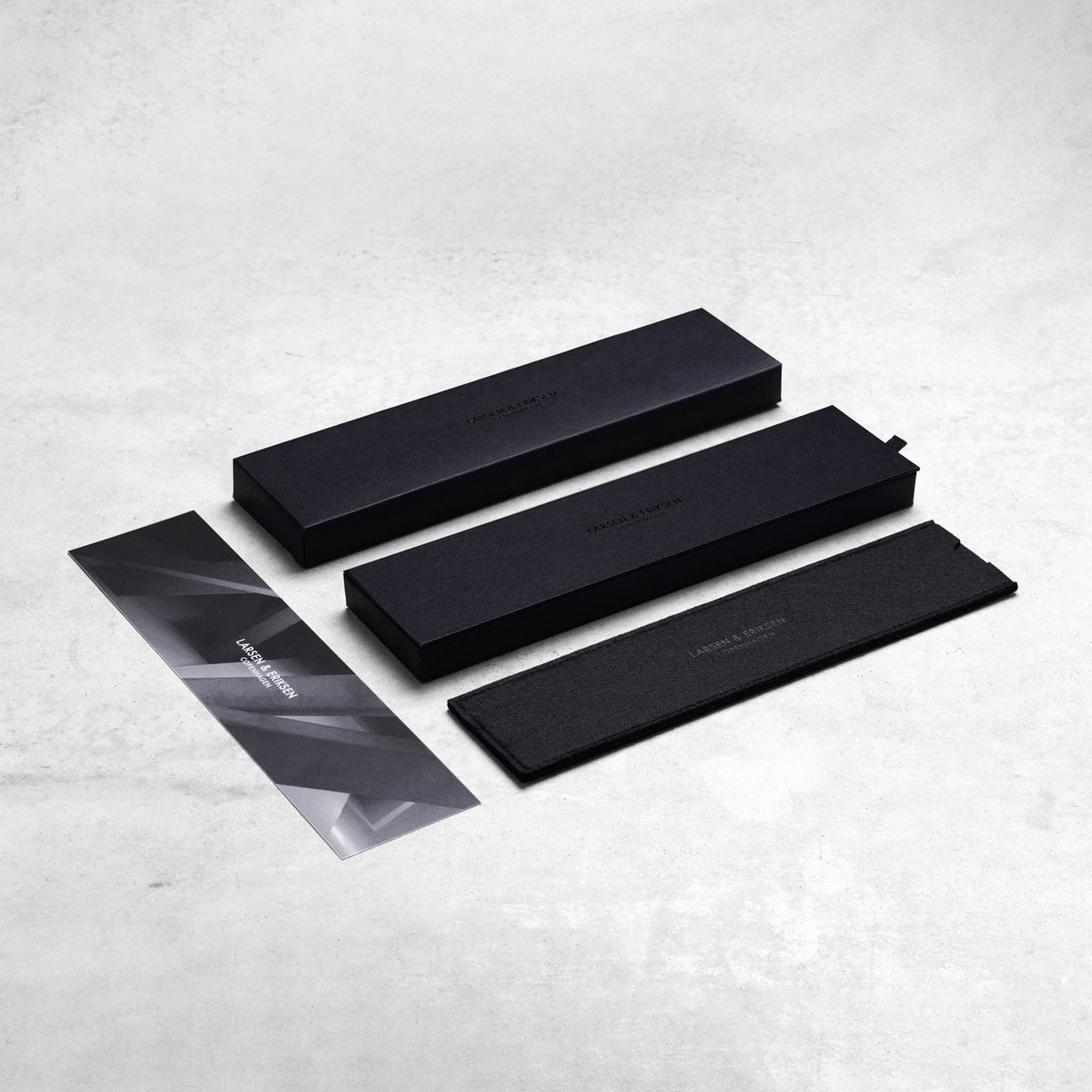 Skala - Black | White | Black - Watches - LARSEN & ERIKSEN